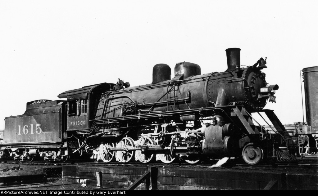 SLSF 2-10-0 #1615 - St Louis-San Francisco (Frisco)